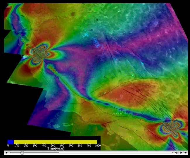 NASA InSAR movie image