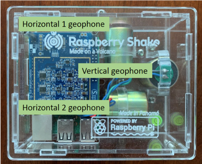 Raspberry Shake seismometer