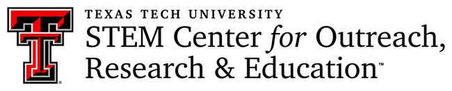 Texas Tech STEM-CORE logo