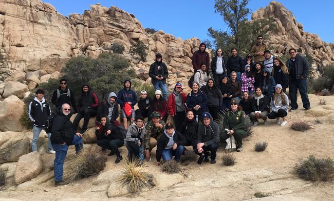 Joshua Tree field trip