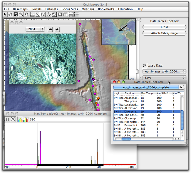 combination geomap app