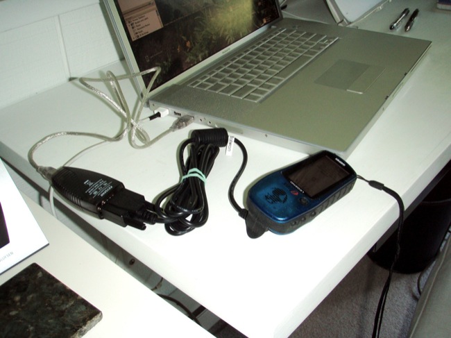 GPS hooked to computer