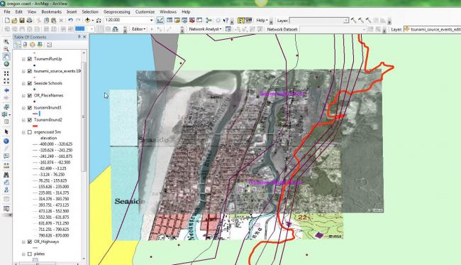 another image using ARCMAP