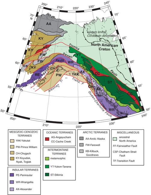 Terranes of Alaska