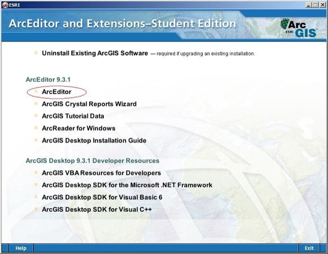 ArcEditor Splashscreen1