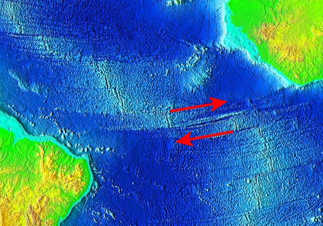 Portion of the Mid-Atlantic Ridge System
