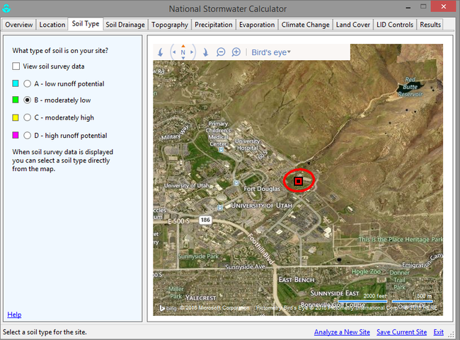 The EPA's National Stormwater Calculator