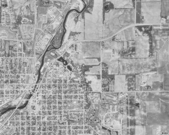 Sample aerial photo downloaded from Terraserver