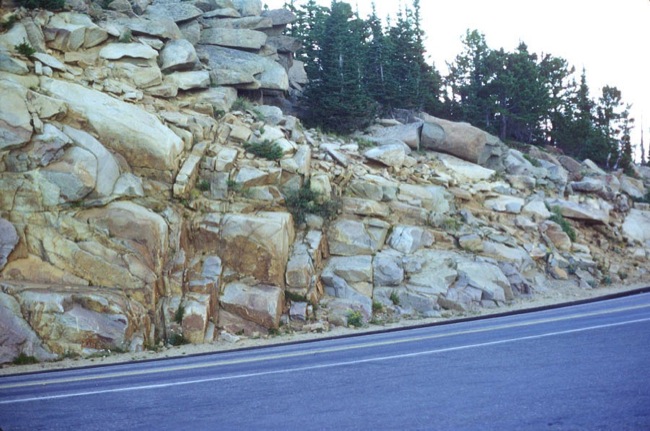 joints example from the Rockies