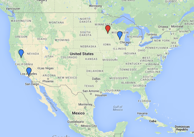 SERC office locations