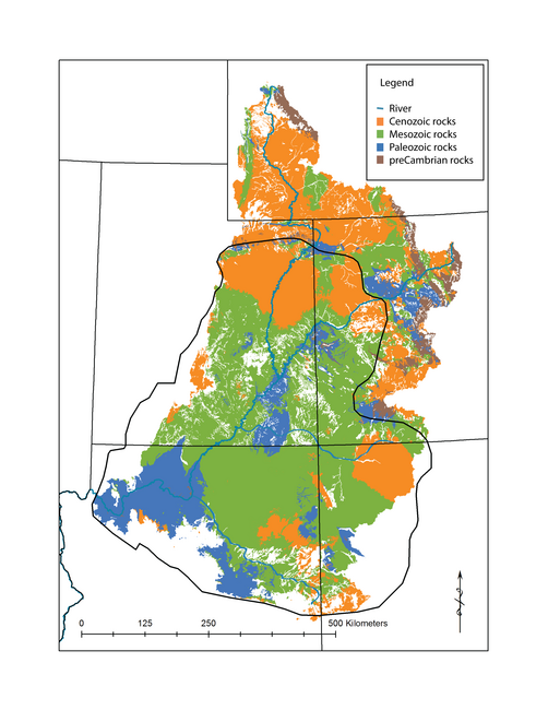 Colorado Plateau general geology